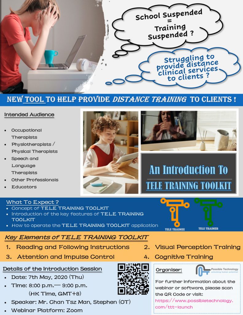 Tele Training Toolkit Launch Webinar – Possible Technology
